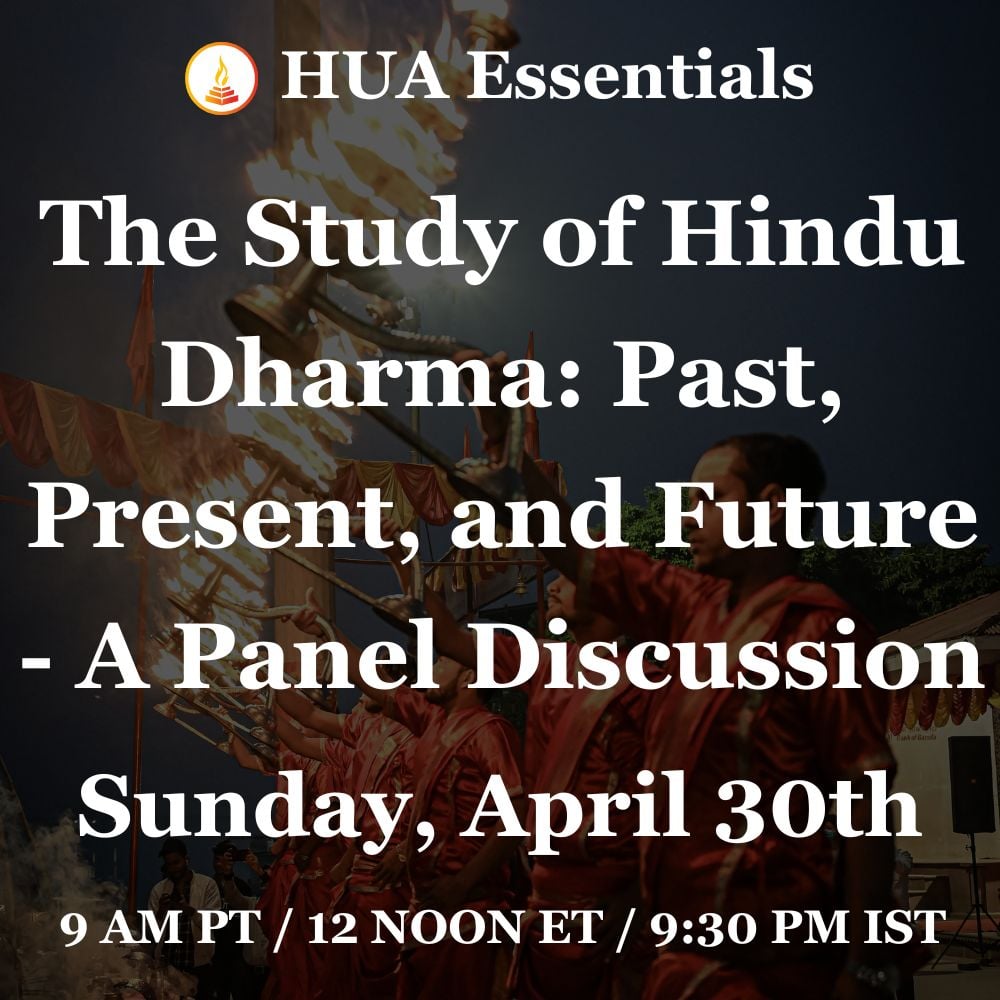 Exploring Hindu Dharma: Past, Present, Future - Panel Discussion